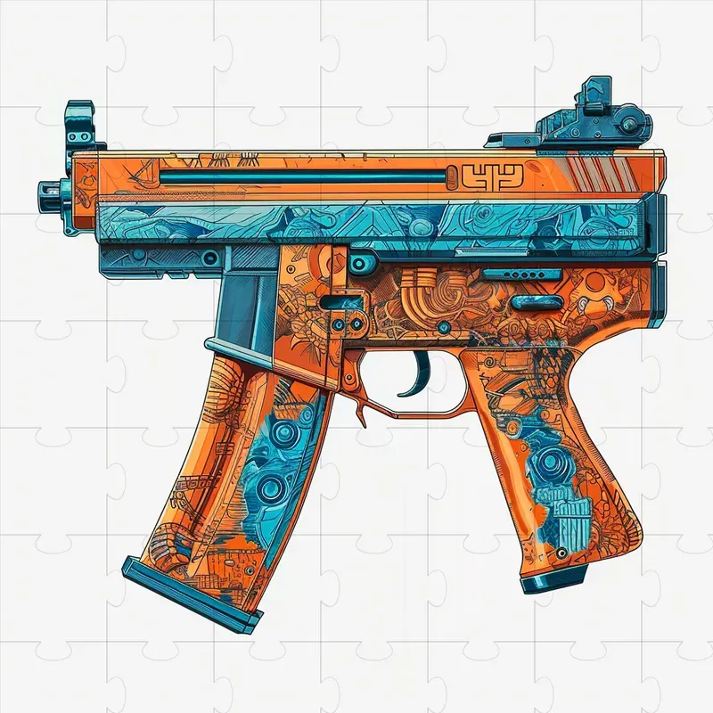 Gun Skins Designs Midjourney Prompt | PromptBase