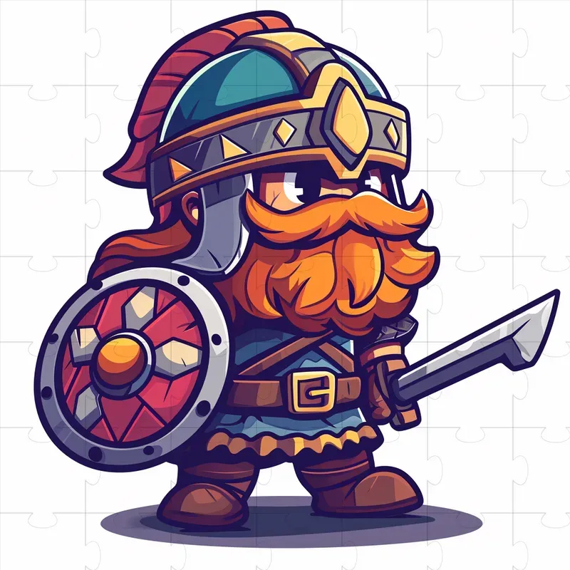 Cartoon Video Game Classes Icons Midjourney Prompt | PromptBase