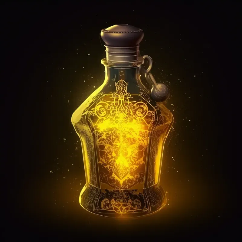 Magic Potion Bottles Midjourney Prompt | PromptBase
