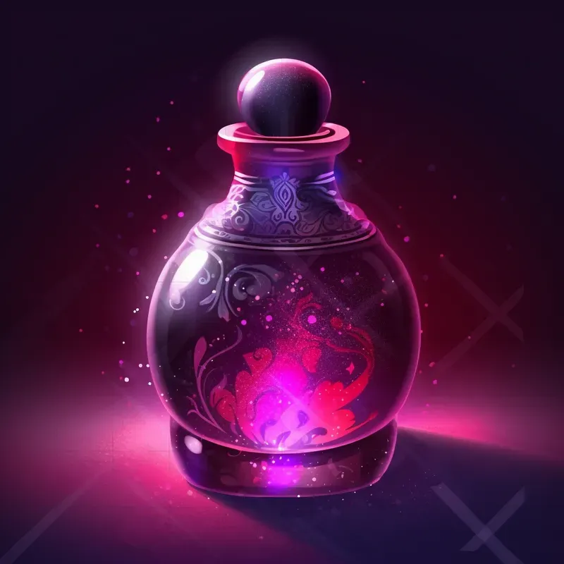 Magic Potion Bottles Midjourney Prompt | PromptBase