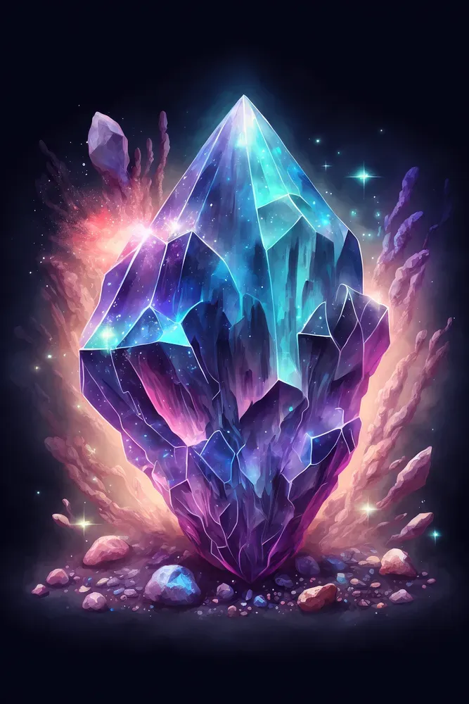 Cosmic Crystals Midjourney Prompt | PromptBase