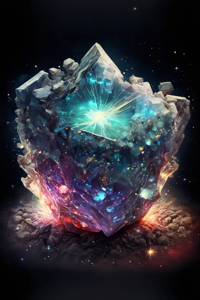 Cosmic Crystals Midjourney Prompt | PromptBase