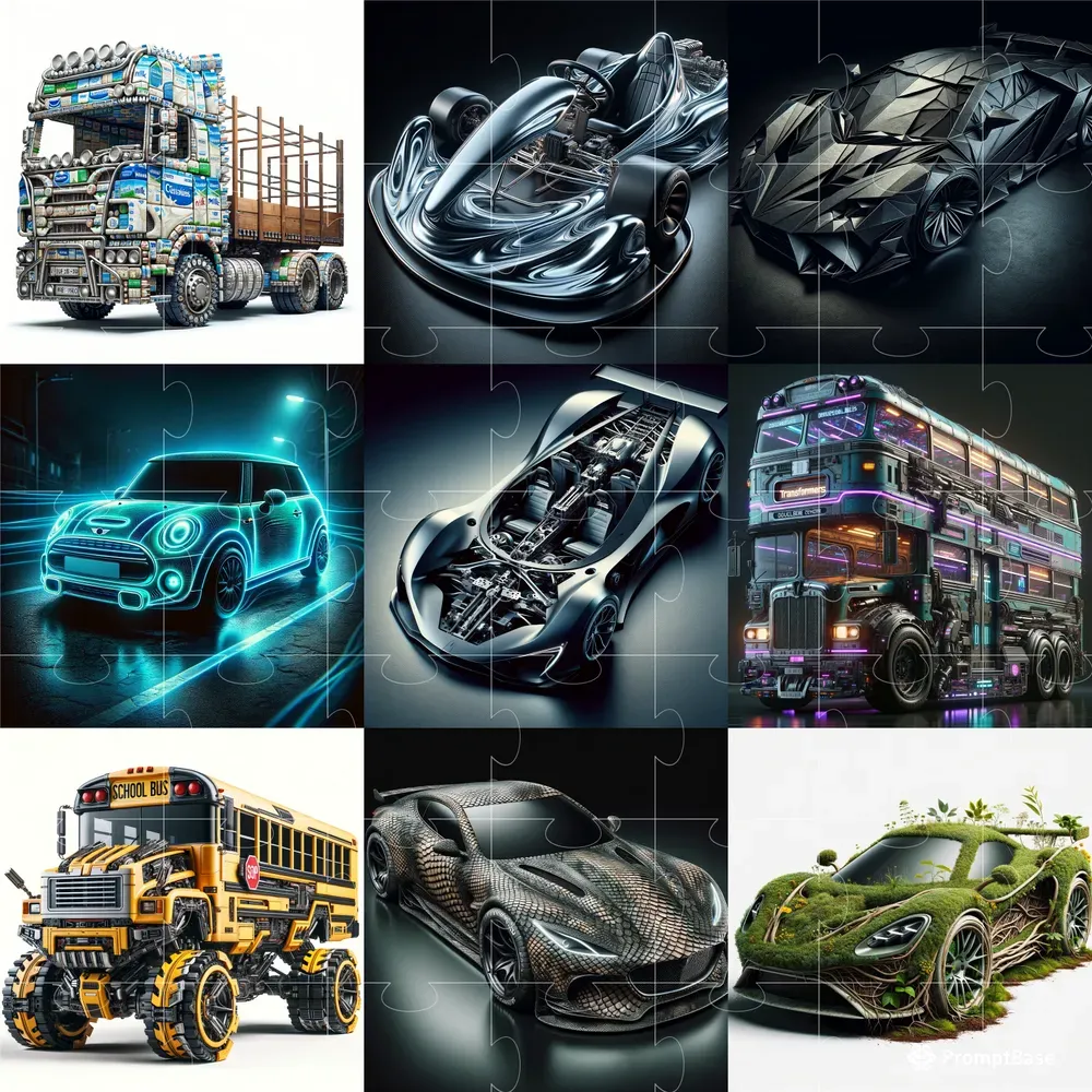 Epic Car Vehicle Designs DALL·E Prompt | PromptBase