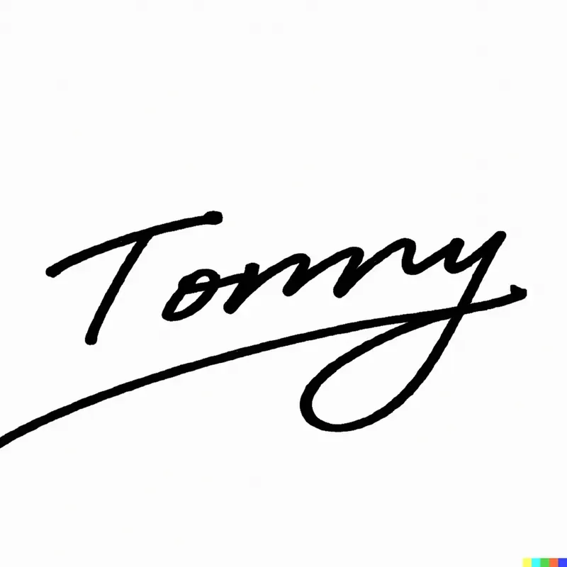 Classic Signature Names DALL·E Prompt | PromptBase