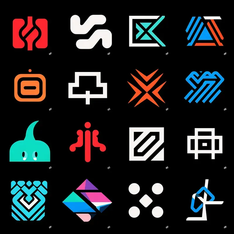 Typographic Logos Concepts Midjourney Prompt | PromptBase