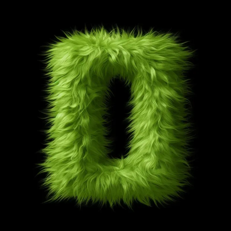 Fluffy Rendered Letters Designs Midjourney Prompt | PromptBase