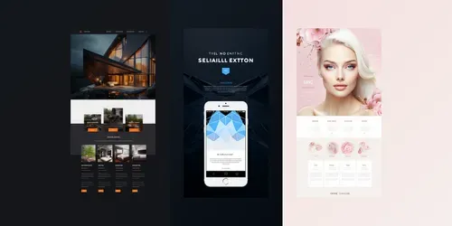 Insanely Awesome Landing Page Designs Midjourney Prompt | PromptBase