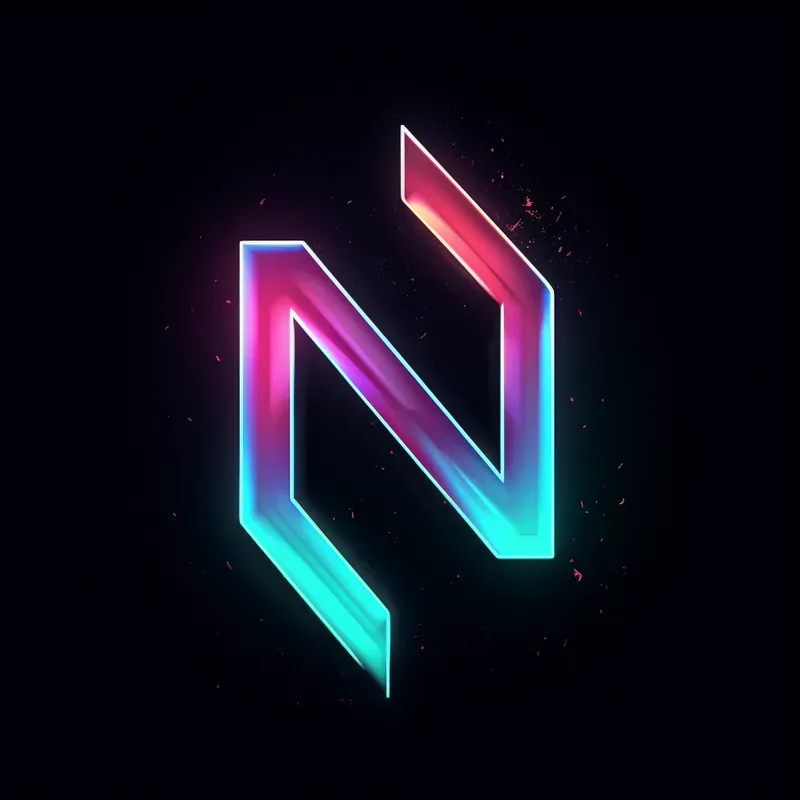 Neon Monogram Logos Midjourney Prompt | PromptBase