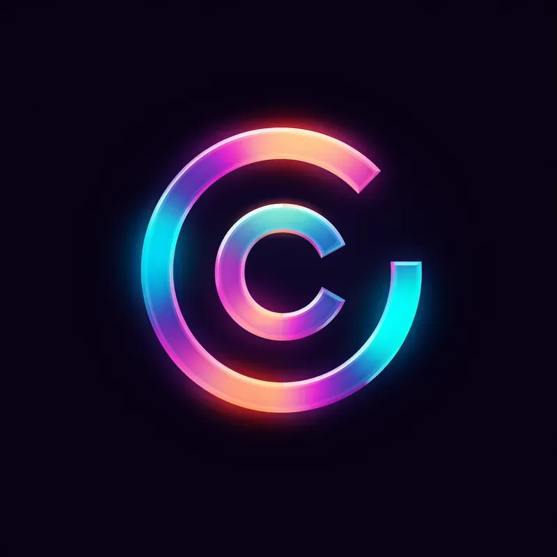 Neon Monogram Logos Midjourney Prompt | PromptBase