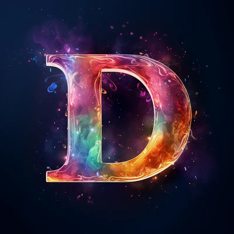 Cosmic Letters Designs Midjourney Prompt | PromptBase