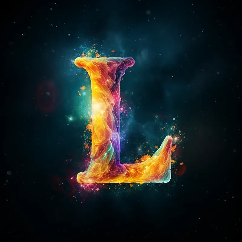 Cosmic Letters Designs Midjourney Prompt | PromptBase