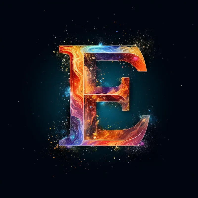 Cosmic Letters Designs Midjourney Prompt | PromptBase