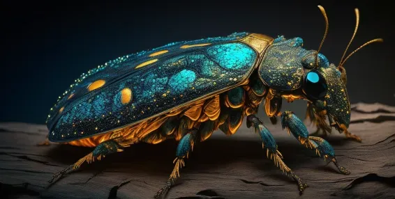 Bioluminescent Bugs Prompt | PromptBase