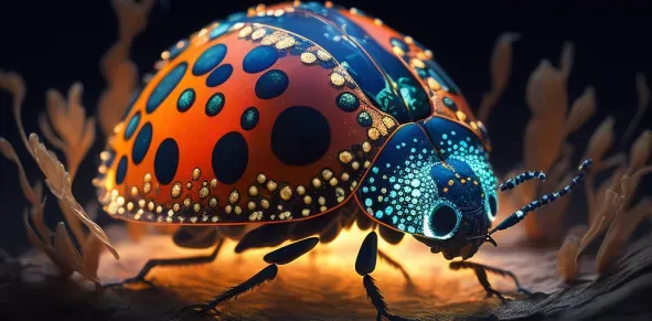 Bioluminescent Bugs Prompt | PromptBase