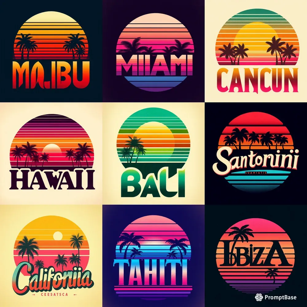 Retro Country Graphic Designs DALL·E Prompt | PromptBase