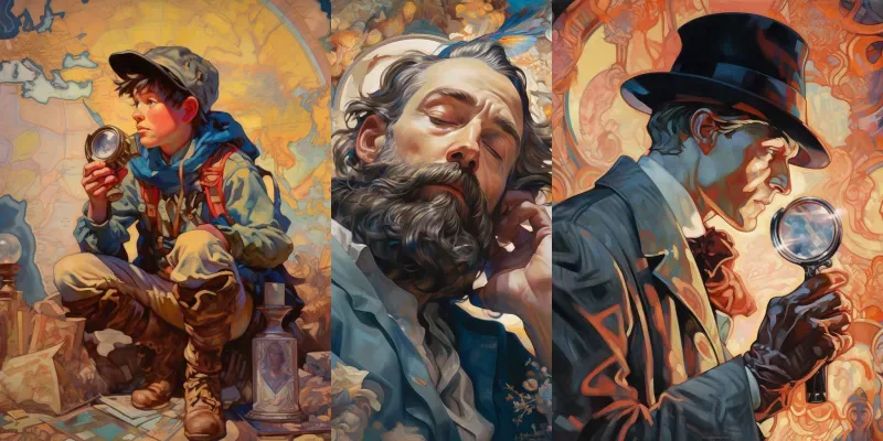 Art Avatar Drawings Fantasy Graphic Designs Midjourney Prompt | PromptBase