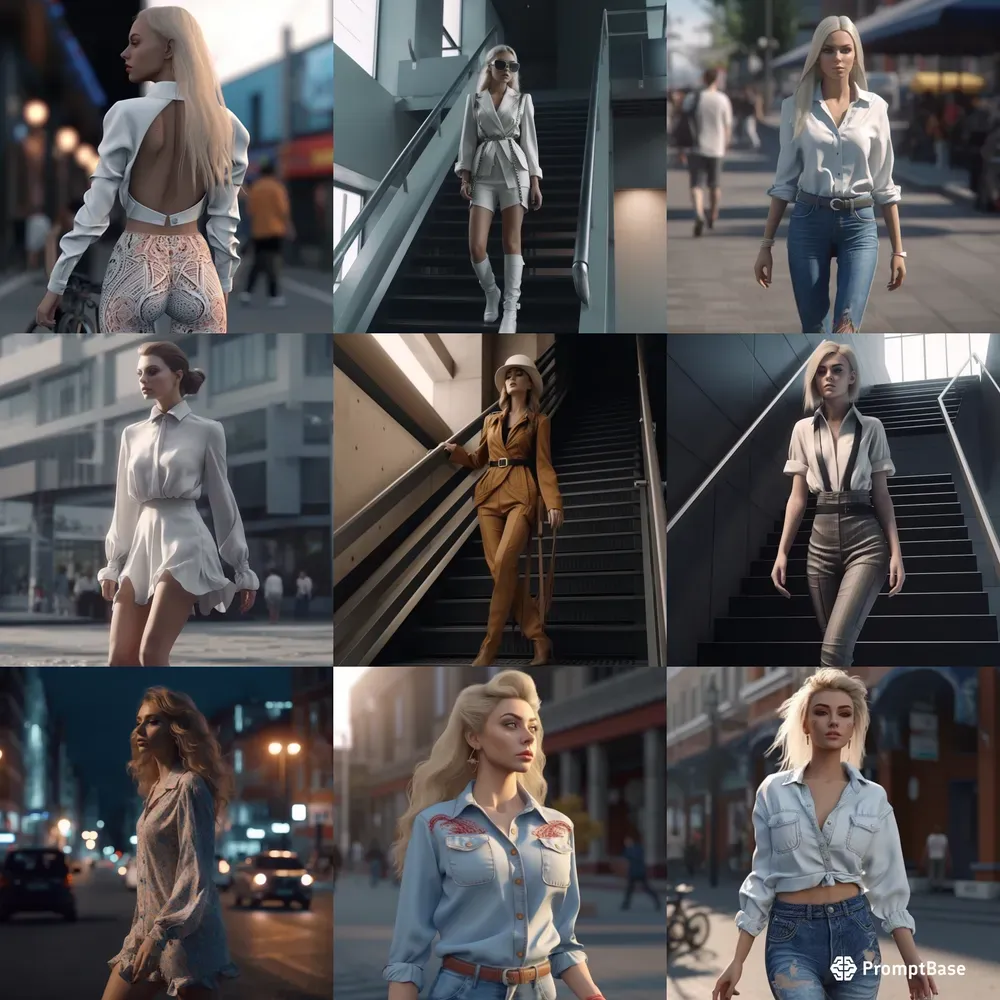 Clothing Models Midjourney Prompt | PromptBase