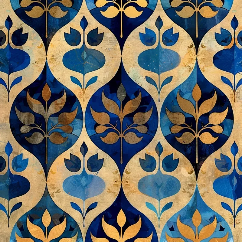 Luxurious Repeating Patterns Midjourney Prompt | PromptBase