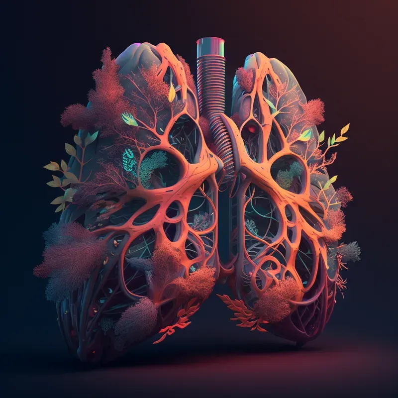 3D Human Organ Medical Biology Abstracts Midjourney Prompt | PromptBase