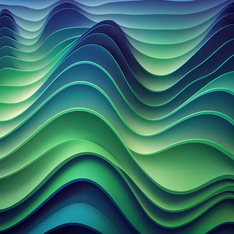 Wavy Gradient Waves Wallpaper Backgrounds Midjourney Prompt | PromptBase