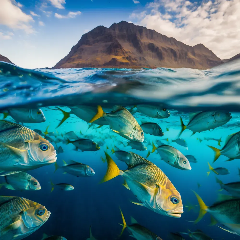 Realistic Ocean Animals In Sea Portraits Midjourney Prompt | PromptBase