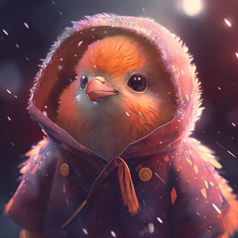 Realistic Cute Animals Wearing Jackets Midjourney Prompt | PromptBase