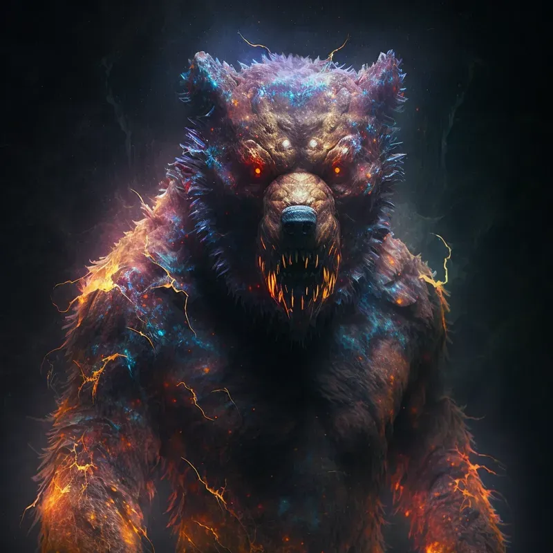 Horror Realistic Monster Animals Midjourney Prompt | PromptBase