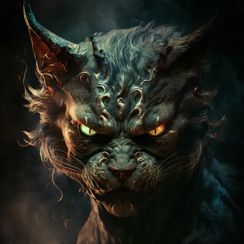 Horror Realistic Monster Animals Midjourney Prompt | PromptBase