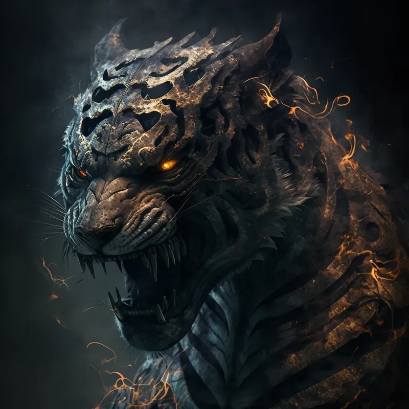 Horror Realistic Monster Animals Midjourney Prompt | PromptBase