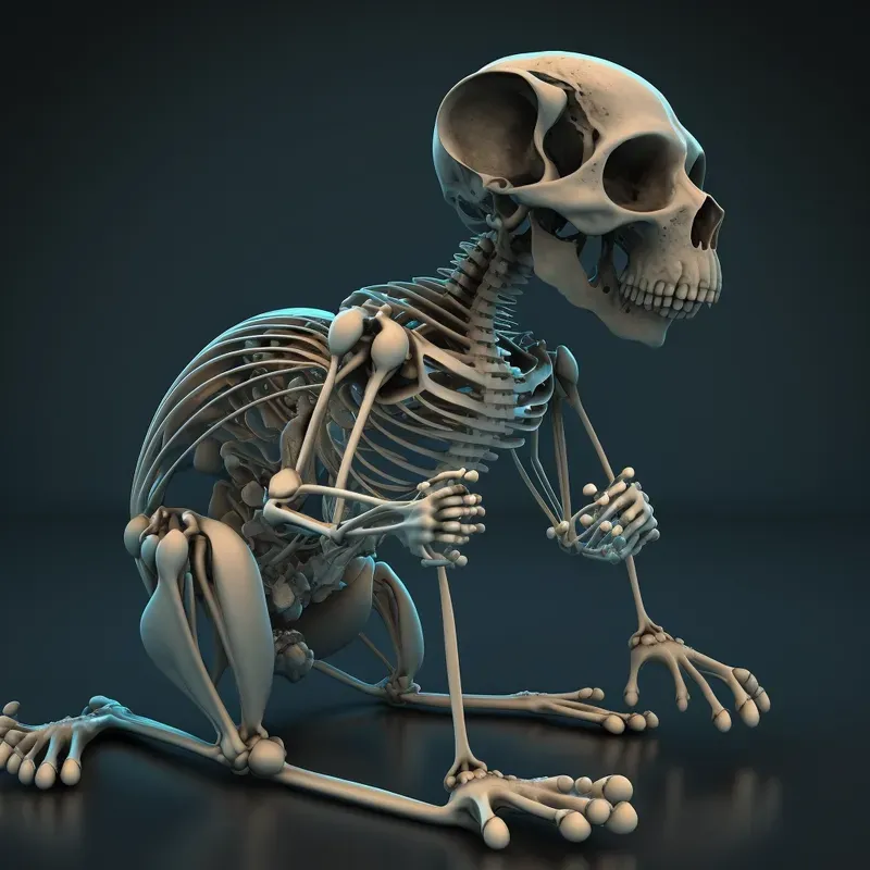 Realistic Skeletons -3D Midjourney Prompt | PromptBase