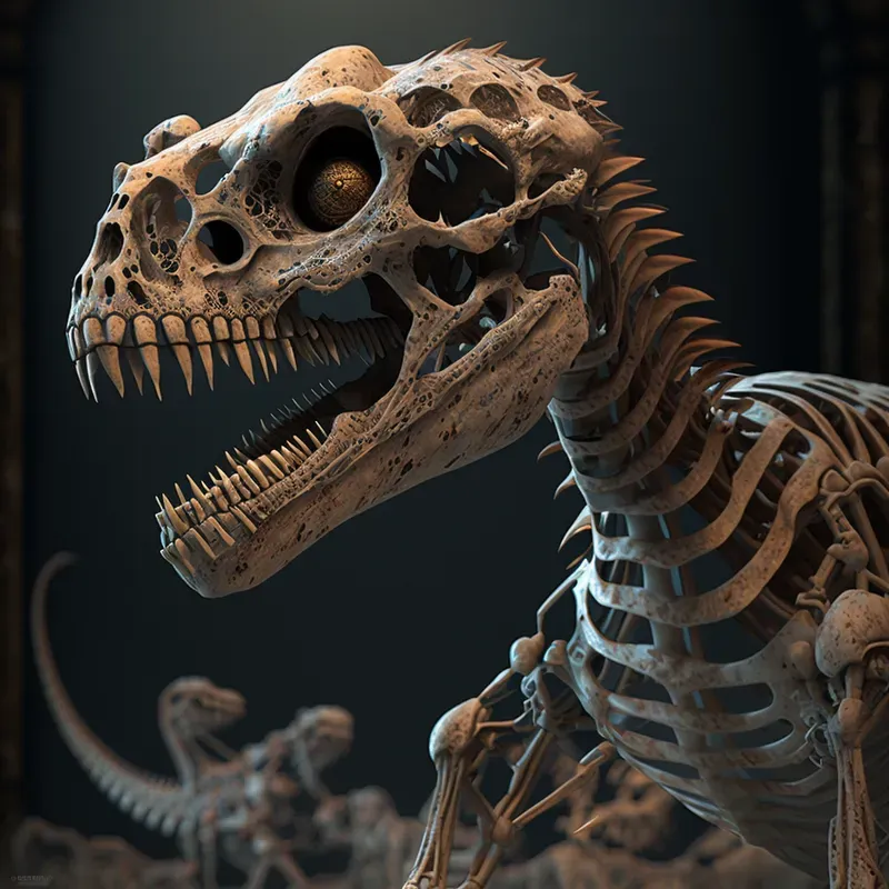 Realistic Skeletons -3D Midjourney Prompt | PromptBase