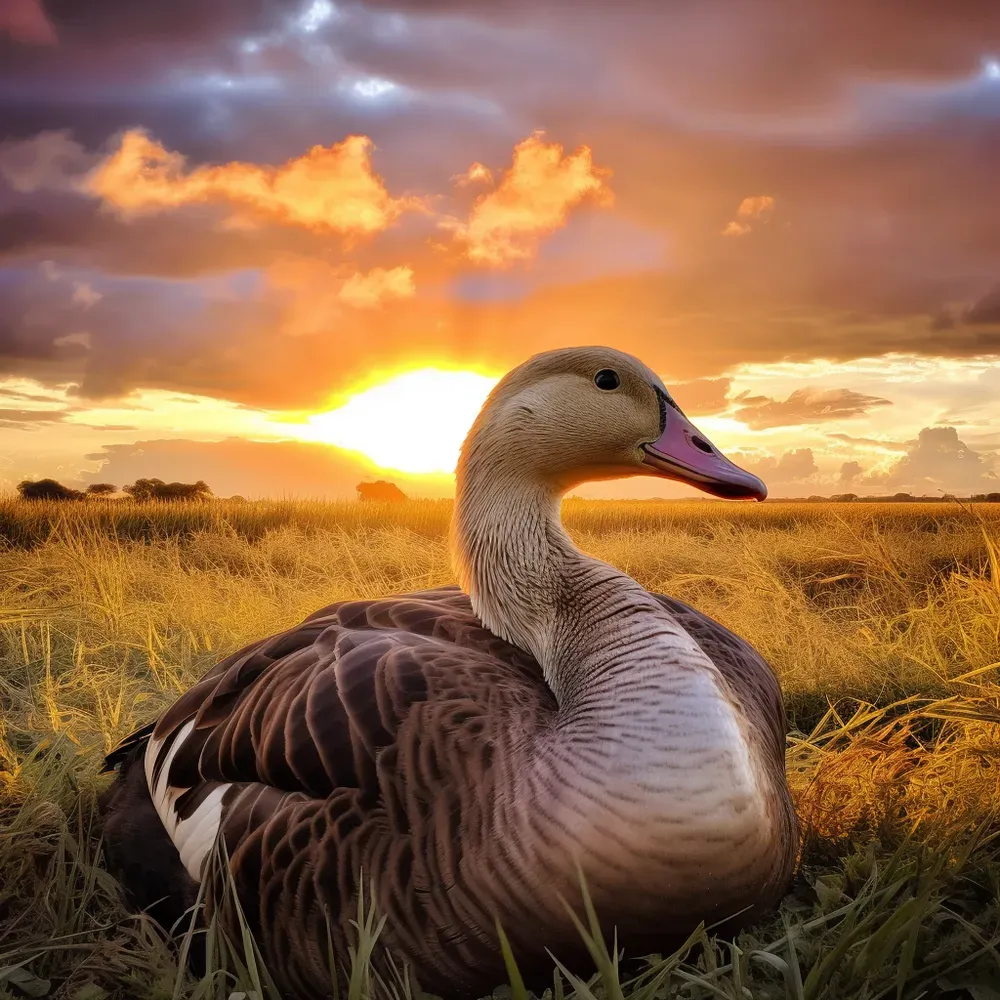 Beautiful Animal Portraits During Sunsets Midjourney Prompt | PromptBase