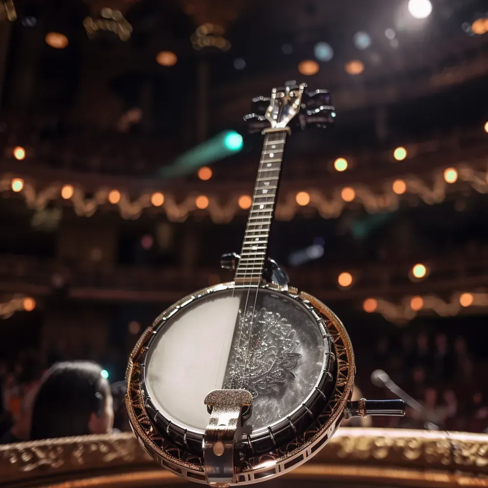 Instruments In Concert Hall Stock Photos Midjourney Prompt | PromptBase