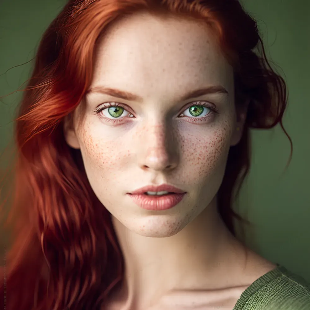 Advertisement Model Faces Portraits Midjourney Prompt | PromptBase