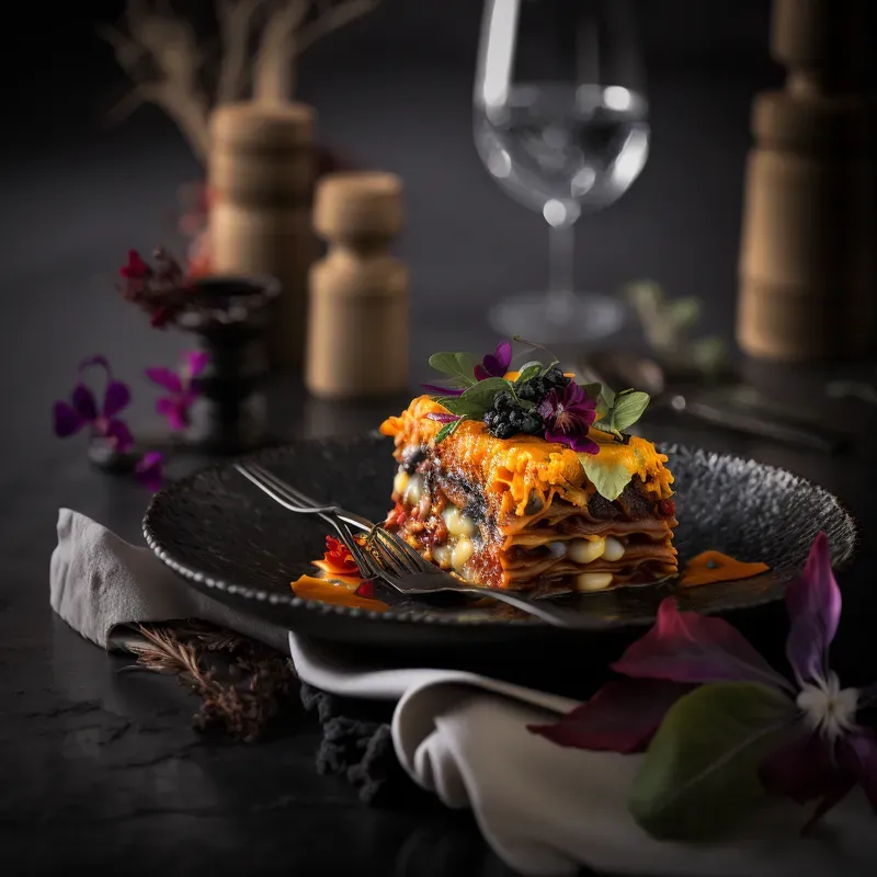 Tasty Gourmet Food Meal Portrait Photos Midjourney Prompt | PromptBase