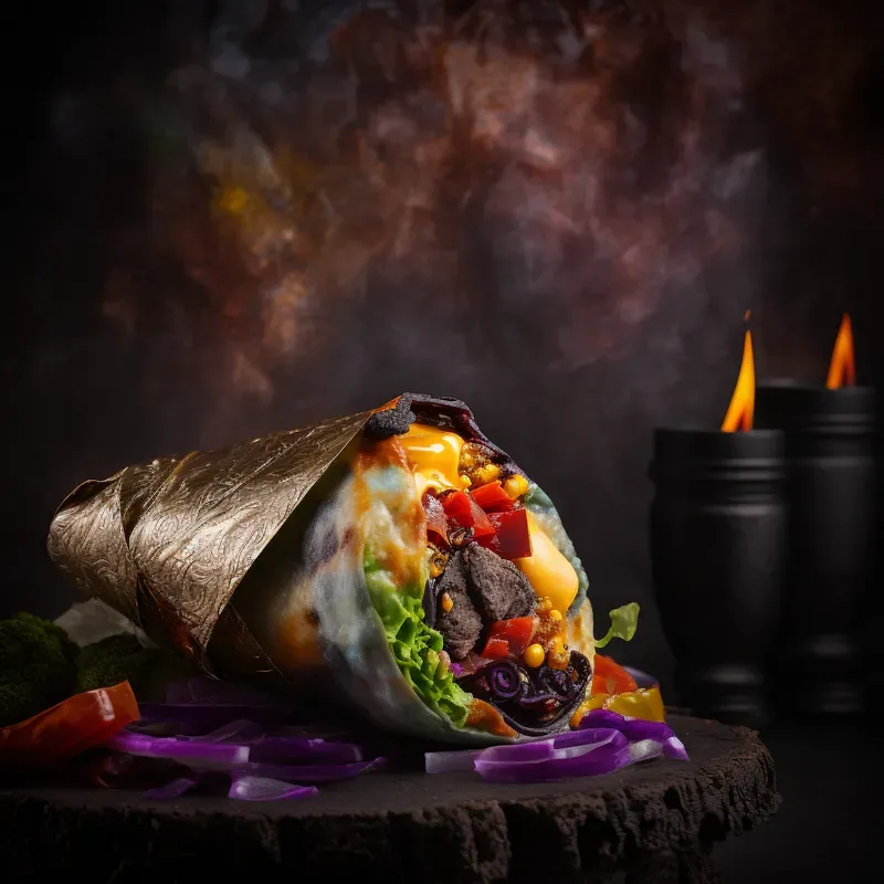Tasty Gourmet Food Meal Portrait Photos Midjourney Prompt | PromptBase