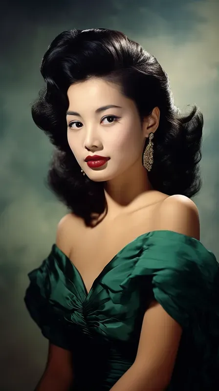 Vintage Retro Photos Of Women 1950s Midjourney Prompt | PromptBase