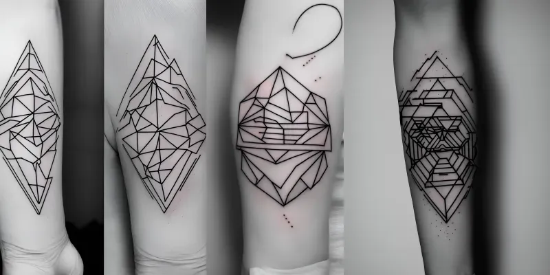 Linework Geometric Tattoo Designs Stable Diffusion Prompt | PromptBase