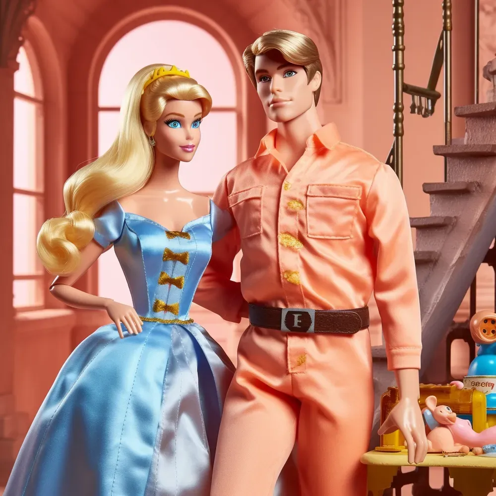 Barbie And Ken Dolls Midjourney Prompt | PromptBase