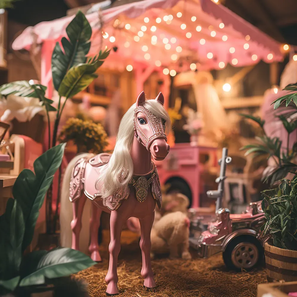 Design Scenarios For Barbie Midjourney Prompt | PromptBase
