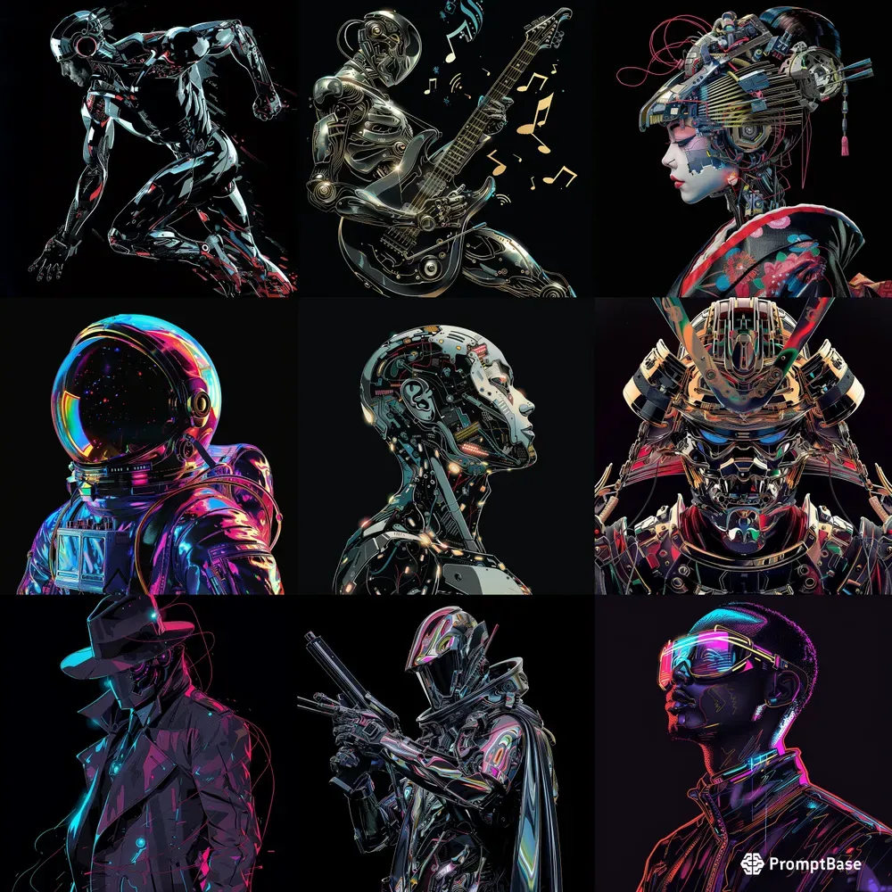 Sci-fi Futuristic Characters Galleries Midjourney Prompt | PromptBase