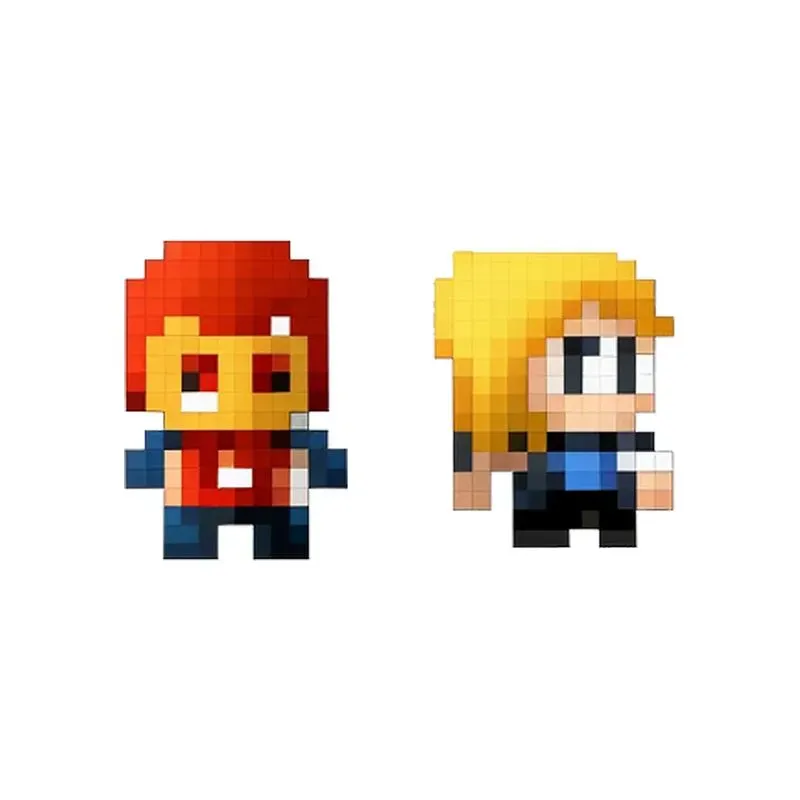 Pixel Art 8bit Game Characters Midjourney Prompt | PromptBase