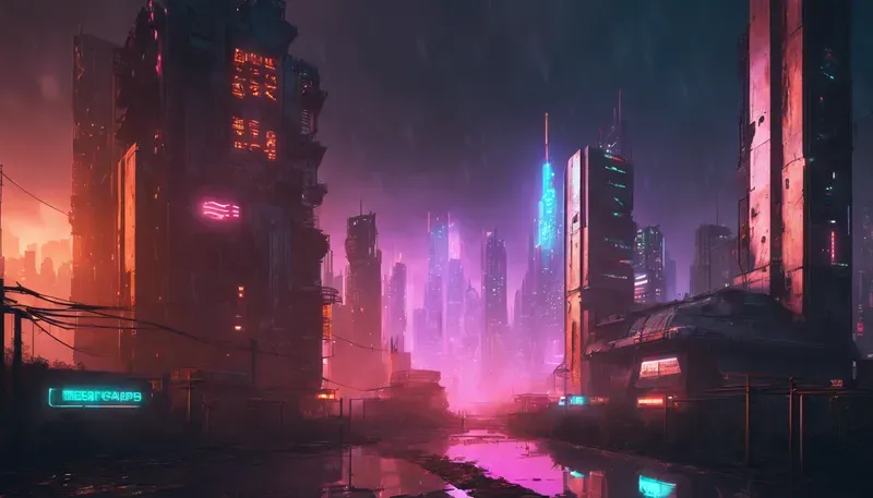 Cyberpunk Scenes Stable Diffusion Prompt | PromptBase