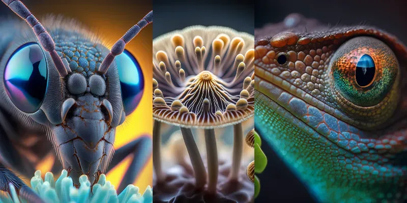 High Magnification Photographs Midjourney Prompt | PromptBase