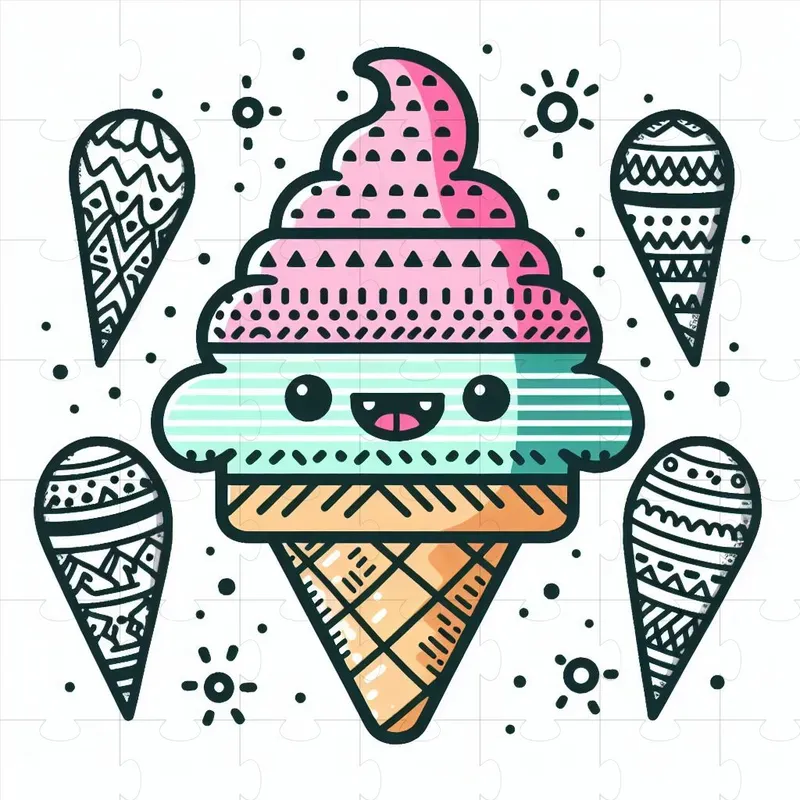 Lineal Doodle Icons DALL·E Prompt | PromptBase