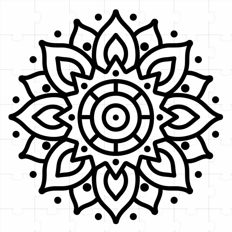 Bw Symphony Contour And Coloring Icons Midjourney Prompt | PromptBase