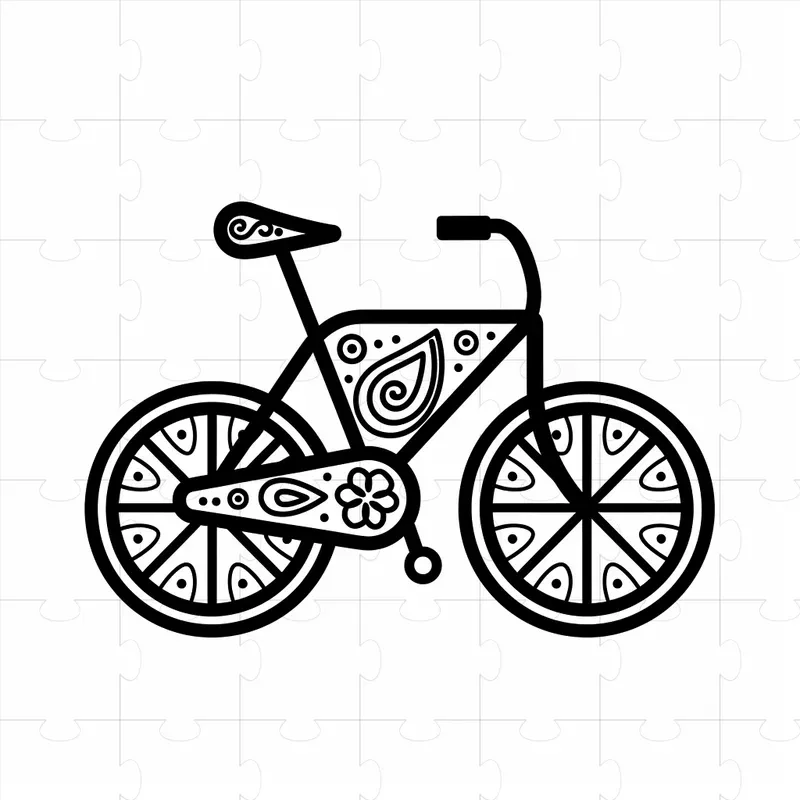 Bw Symphony Contour And Coloring Icons Midjourney Prompt | PromptBase