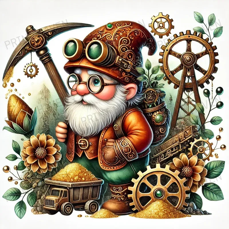 Gold Diggers Adventure Illustrations DALL·E Prompt | PromptBase