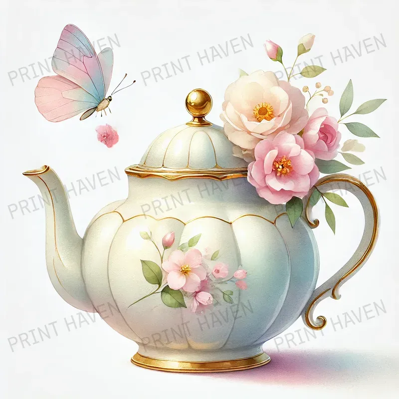 Gentle Charming Kitchen Art DALL·E Prompt | PromptBase