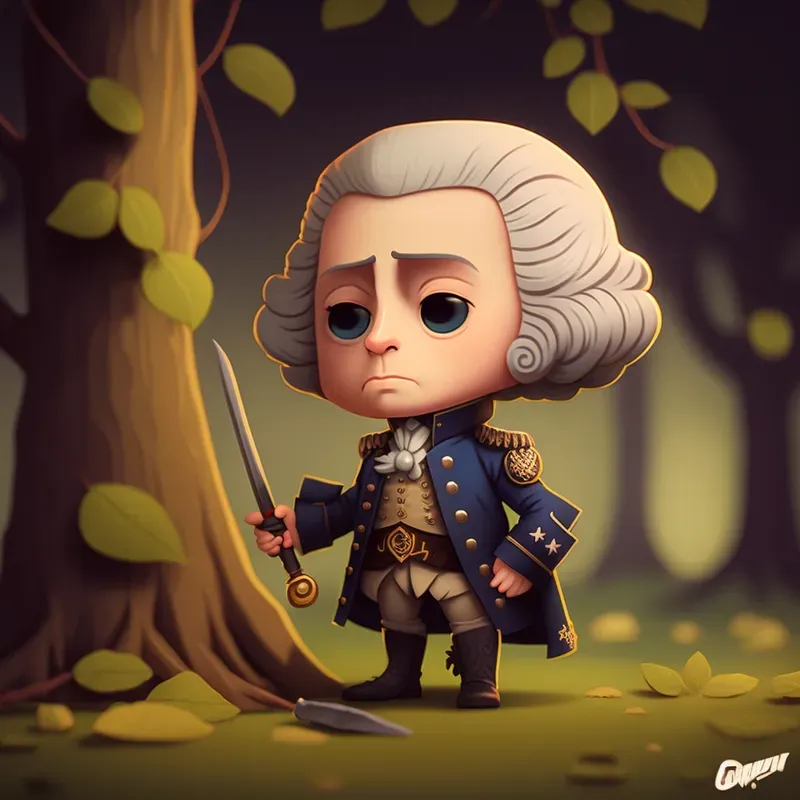 Little Chibi Historical Characters Midjourney Prompt | PromptBase